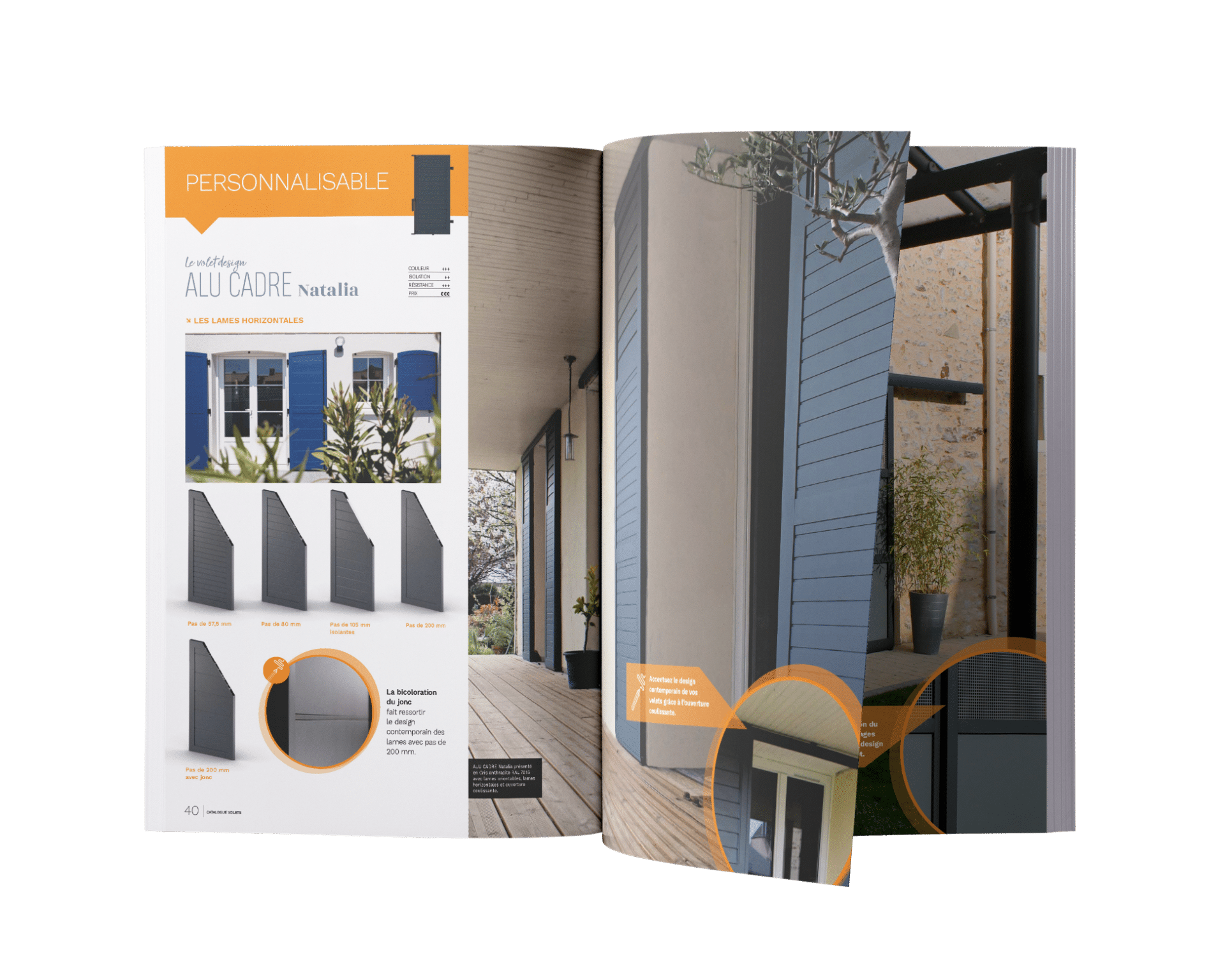 Volets Sur-Mesure : battants, coulissants en alu ou PVC - FPEE